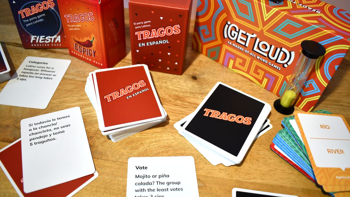 Tragos Drinking Card Game - Made by Latinos, mostly for Latinos.