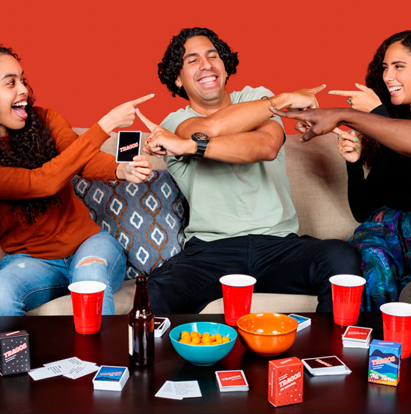 Tragos Drinking Card Game - Made by Latinos, mostly for Latinos.