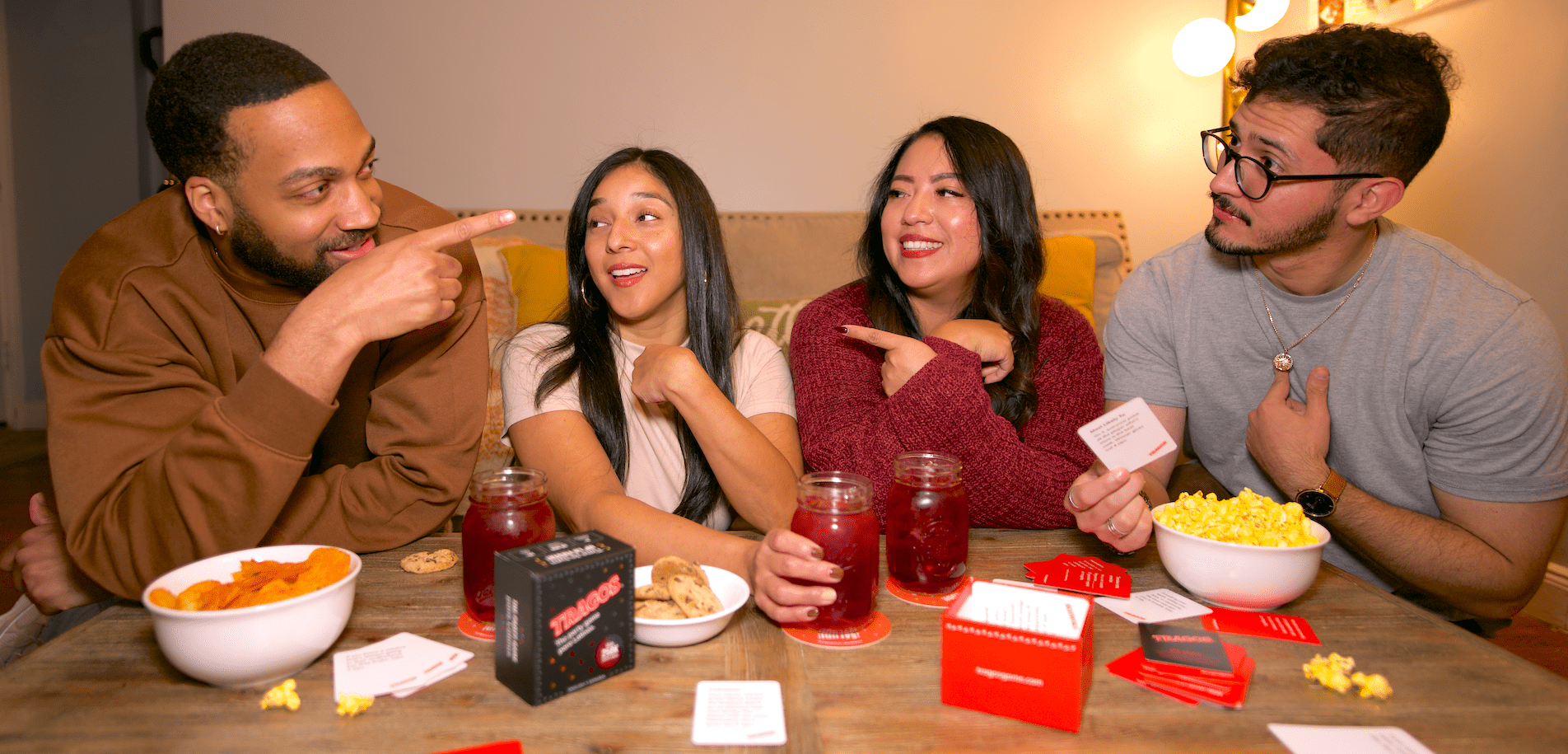 Tragos Drinking Card Game - Made by Latinos, mostly for Latinos.