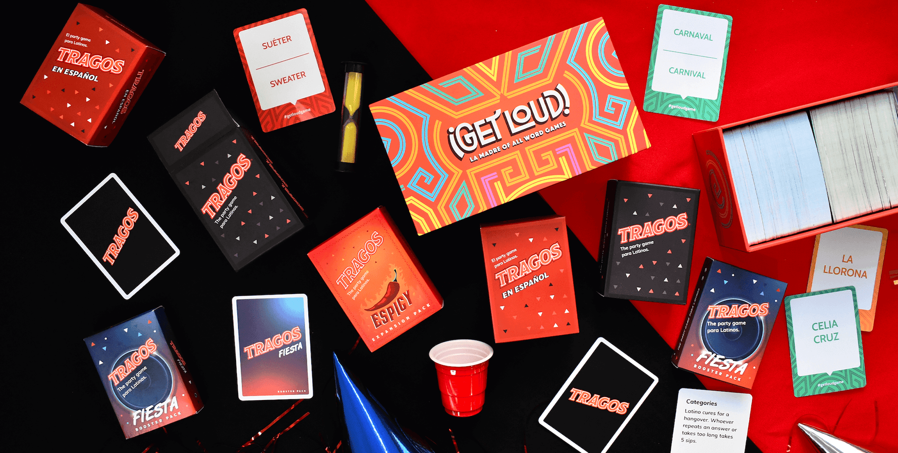 Tragos Drinking Card Game - Made by Latinos, mostly for Latinos.